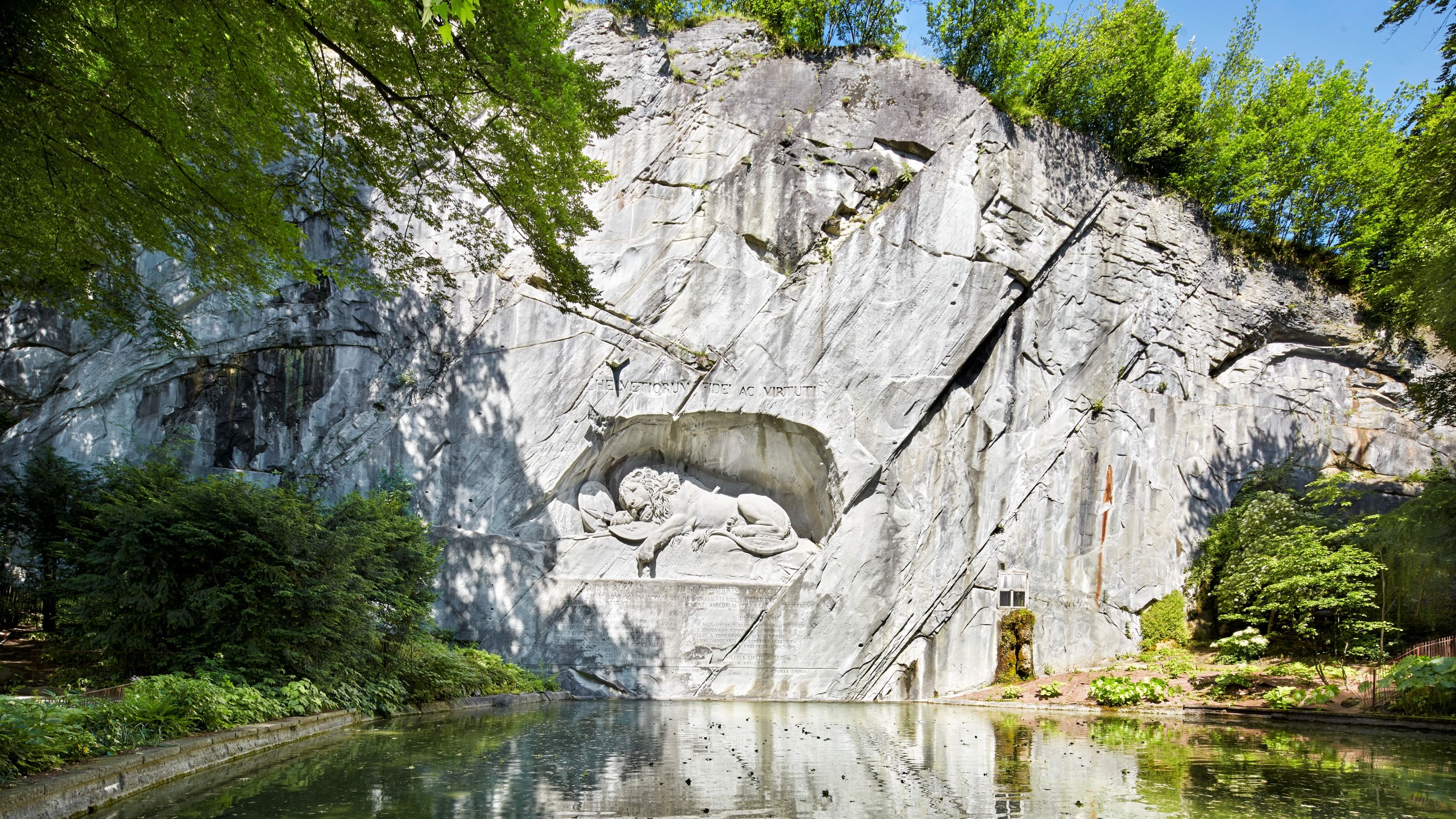 Monument Du Lion Lucerne Suisse Tourisme